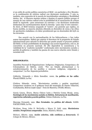 Movimientos sociales | PDF