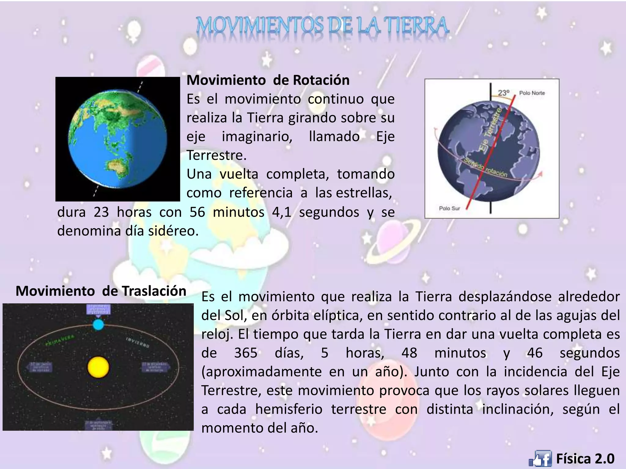 Movimiento Terrestres | PPTX