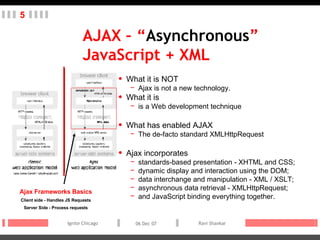 AJAX Frameworks | PPT