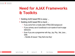 AJAX Frameworks | PPT