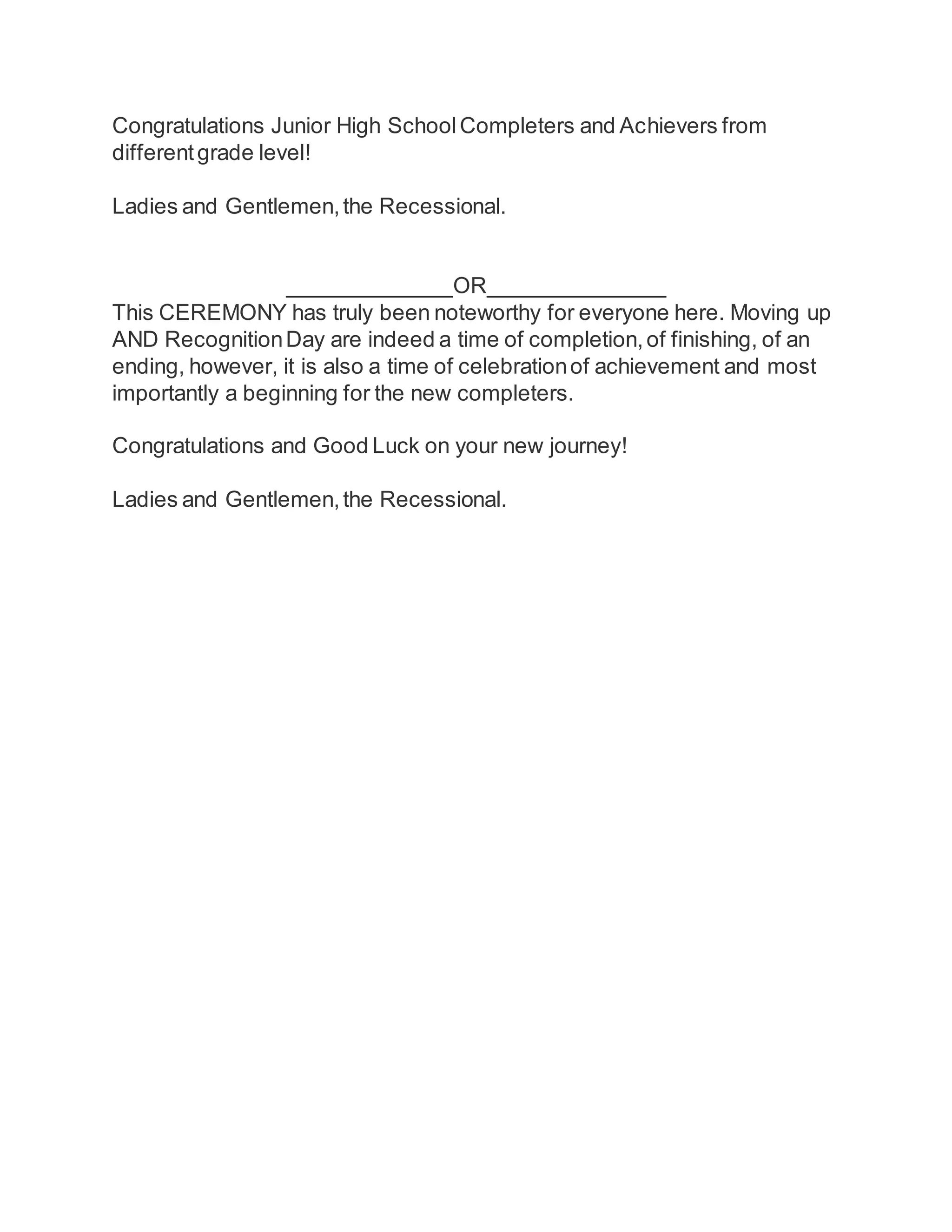 moving-up-script-2015-2016.docx | Graduation | Personal Celebrations ...