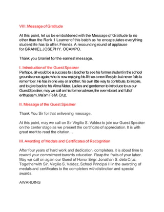 moving-up-script-2015-2016.docx | Graduation | Personal Celebrations ...