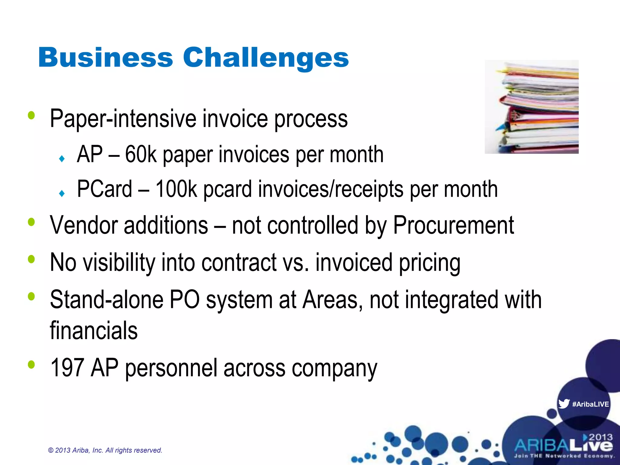 Moving Up The Invoice Maturity Curve | PPT
