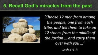 Moving ahead in faith (Joshua 3-4) | PDF