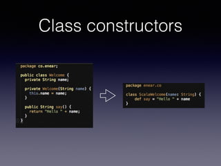 Challenges of moving a java team to scala | PDF