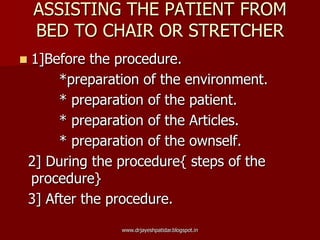 Moving and lifting the patient | PPSX