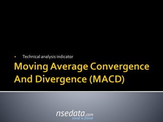Moving average convergence and divergence - Technical analysis ...