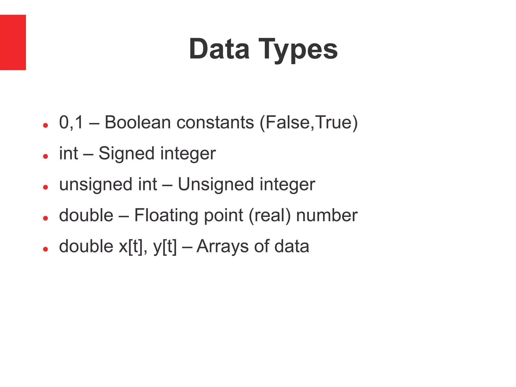 Moving Average Filter in C | PPTX