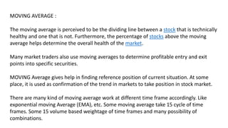 Moving average -Technical Analysis | PDF