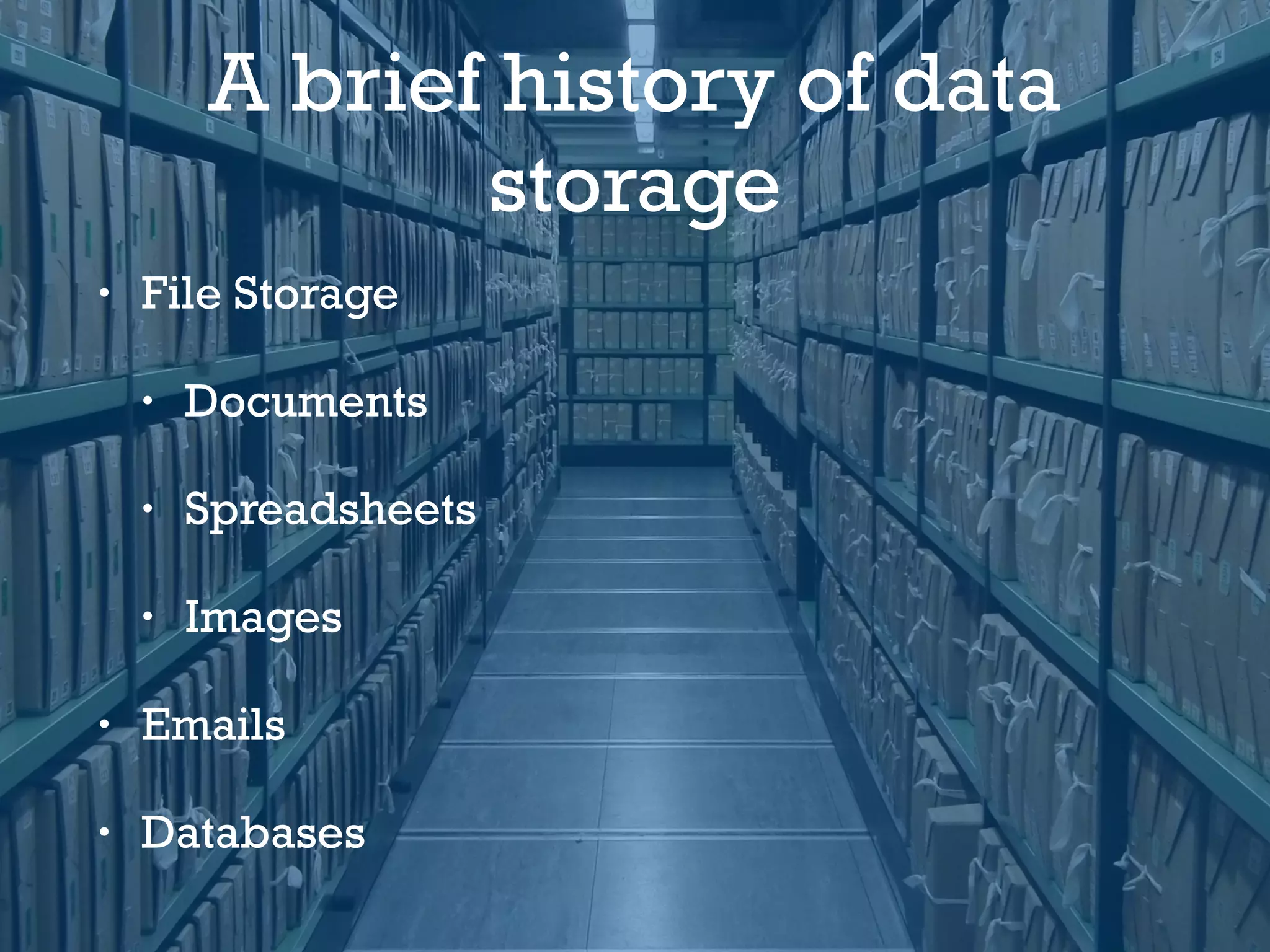 Why would I store my data in more than one database? | PDF | Databases | Computer Software and ...