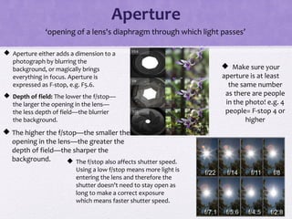 Photography-Moving beyond auto mode | PPSX