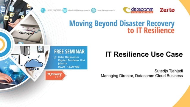 IT Resilience Use Case | PPT