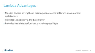 Moving Beyond Lambda Architectures with Apache Kudu | PPTX | Cloud Computing | Internet