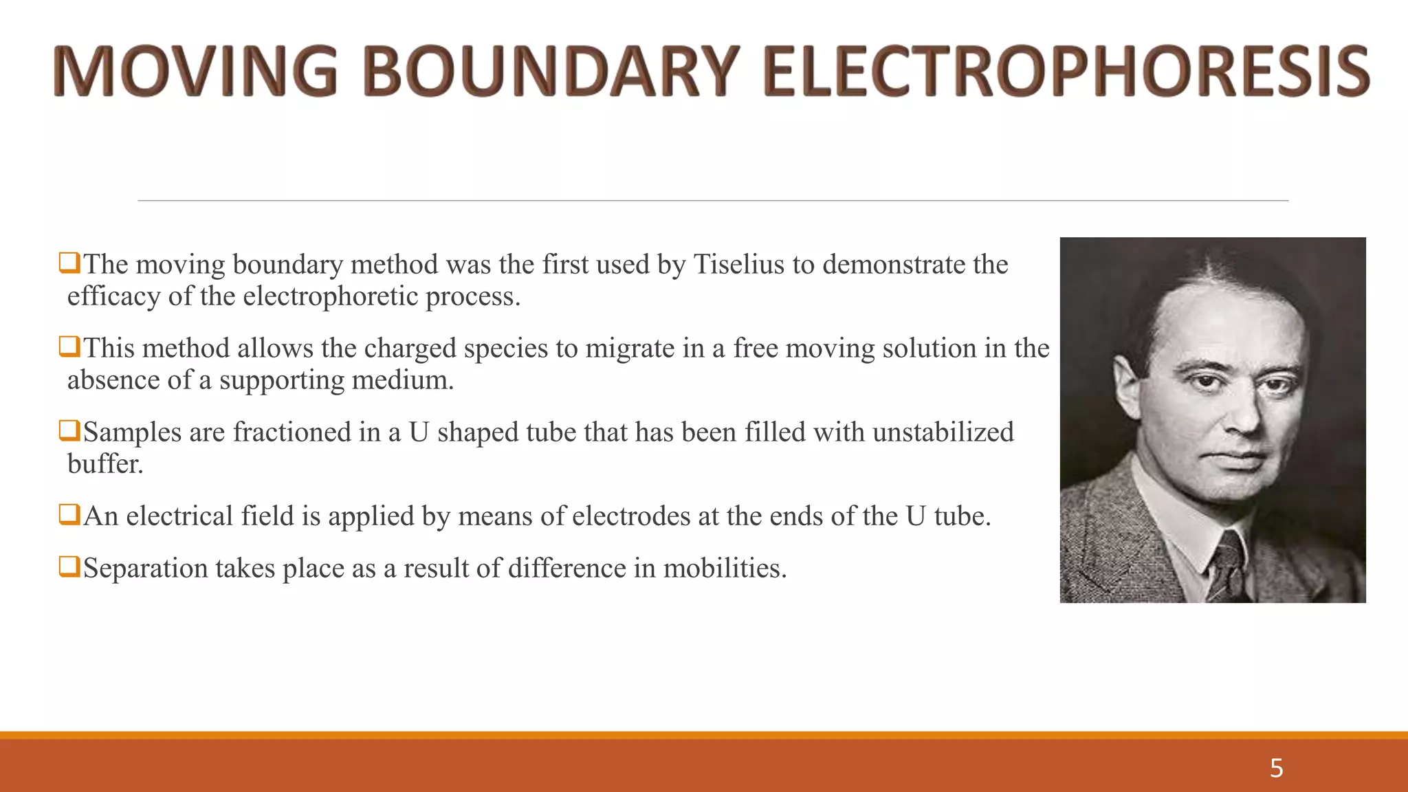 Moving boundary electrophoresis mpat | PPTX