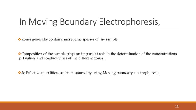 Moving boundary electrophoresis mpat | PPTX