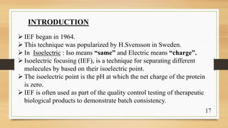 Moving Boundary & Isoelctric focusing(JEEV).pptx