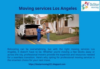 Moving companies Los Angeles California.pptx