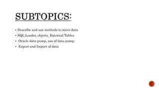 moving data between the data bases in database | PPT