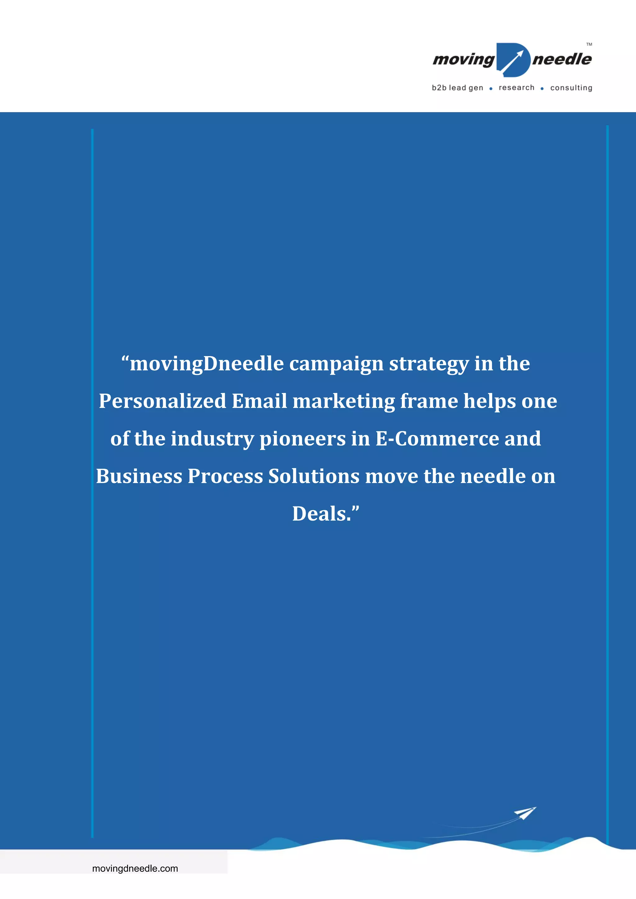 e-commerce - lead generation case study | PDF