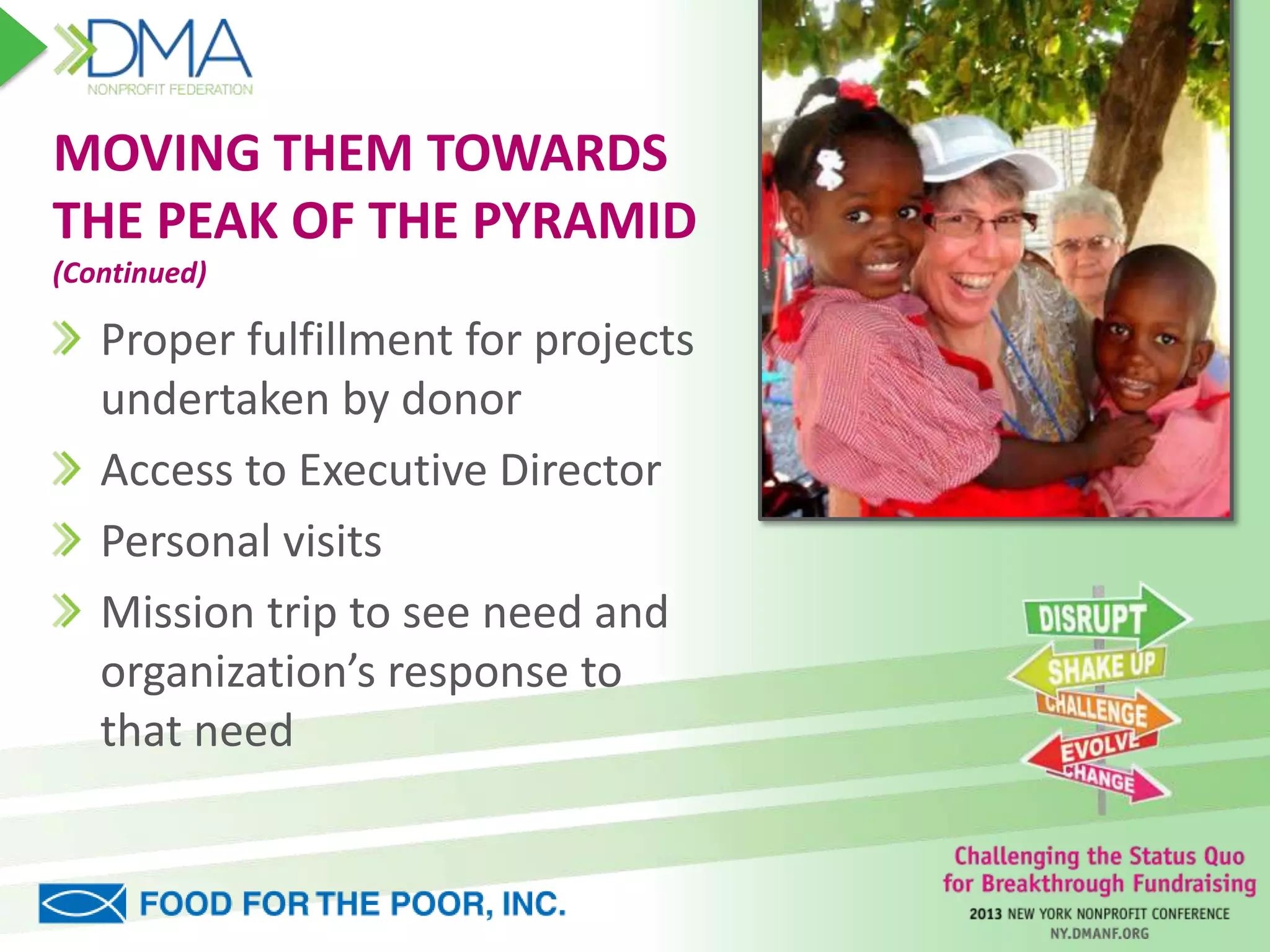 Moving Donors Up the Giving Pyramid | PPTX