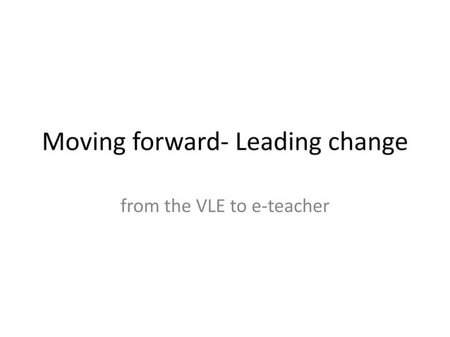 Moving forward | PPT