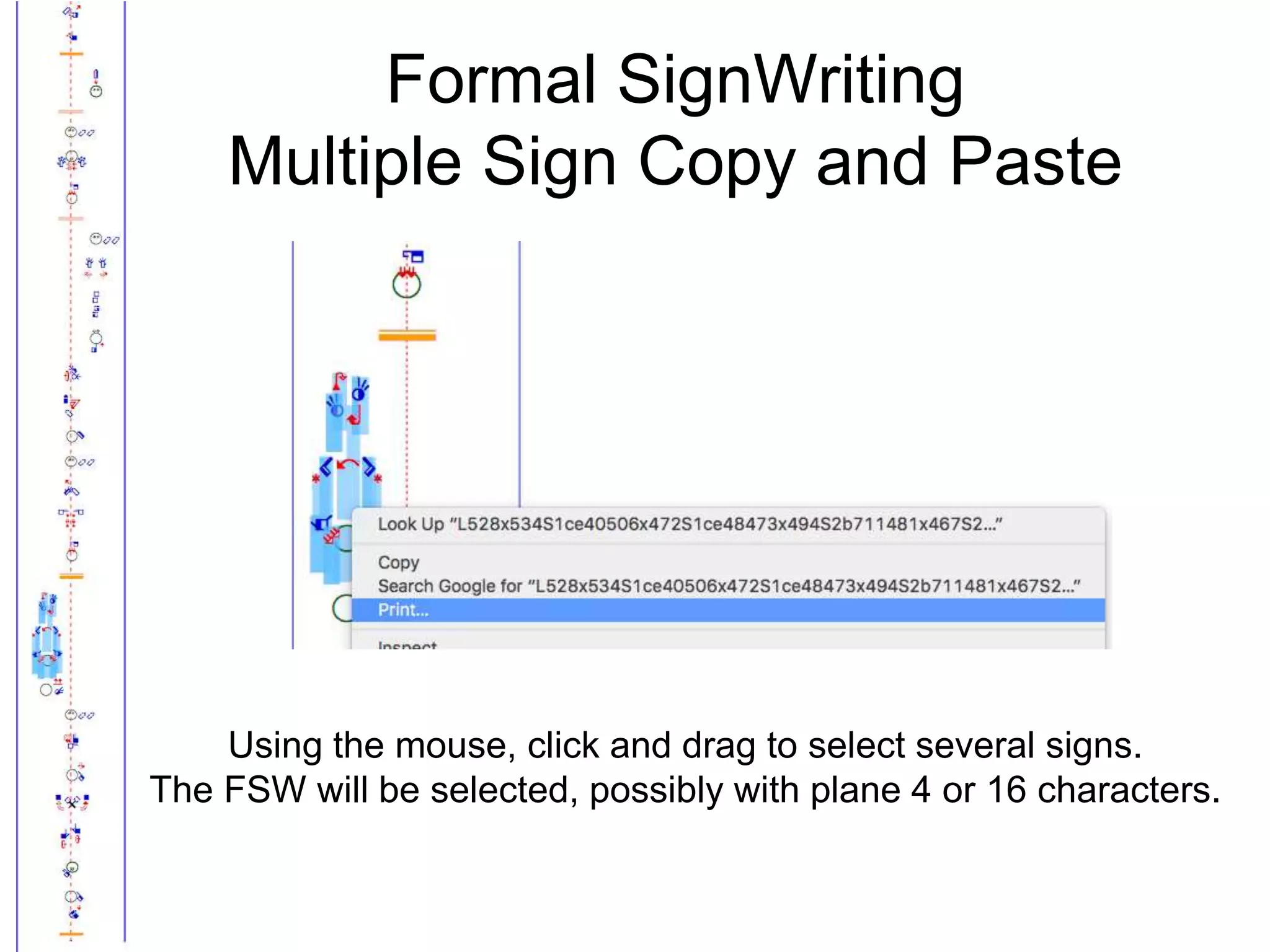 Moving forward with sign language projects in Formal SignWriting | PPT