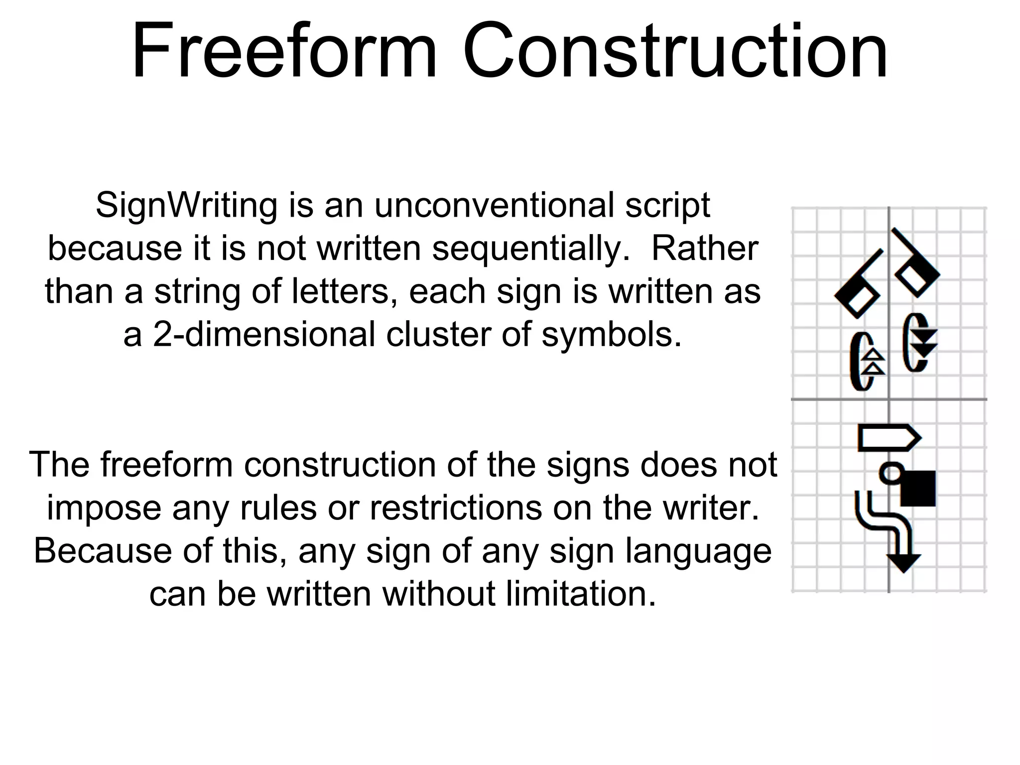 Moving forward with sign language projects in Formal SignWriting | PPT