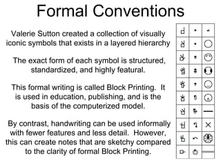 Moving forward with sign language projects in Formal SignWriting | PPT