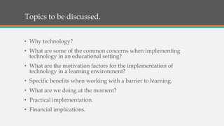 Moving forward with technology | PPT