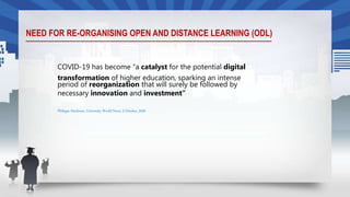 Moving from challenges to opportunities what will become our new normal for teaching and ...