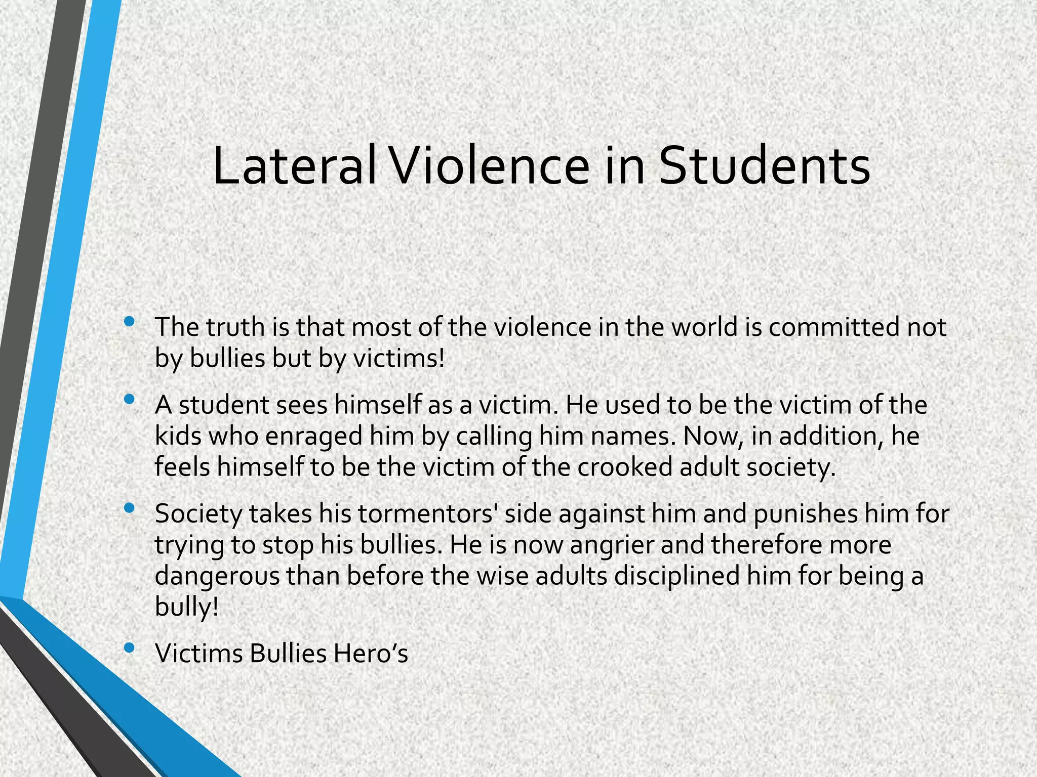 Moving from lateral violence to lateral kindness practical nursing feb ...