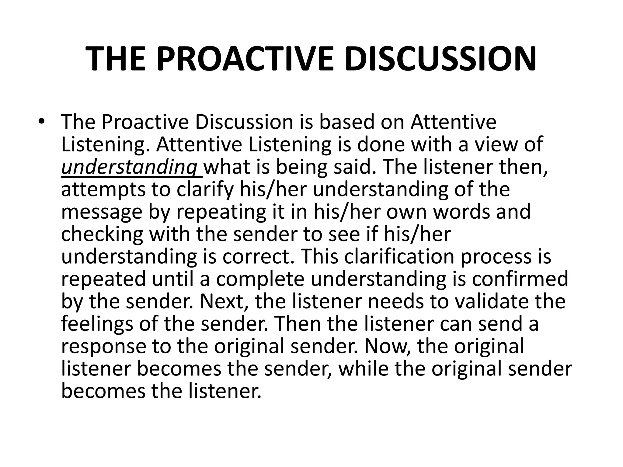 Moving from Reactve to Proactive | PPTX