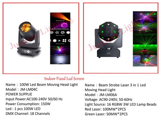 Moving Head Light | PPT