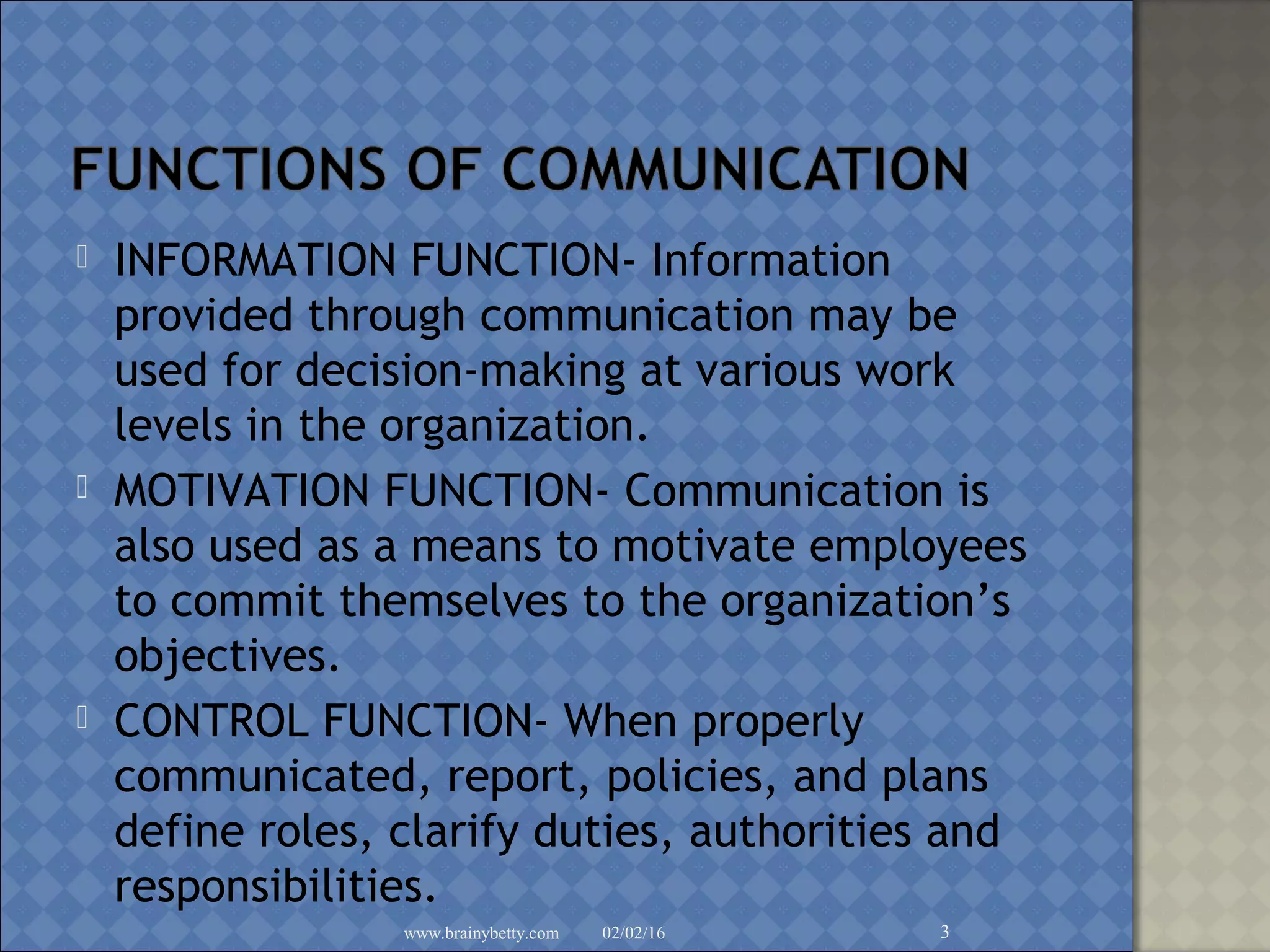 Engineering Management ( Communicating ) | PPT