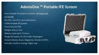moving map system | AdonisOne | PDF