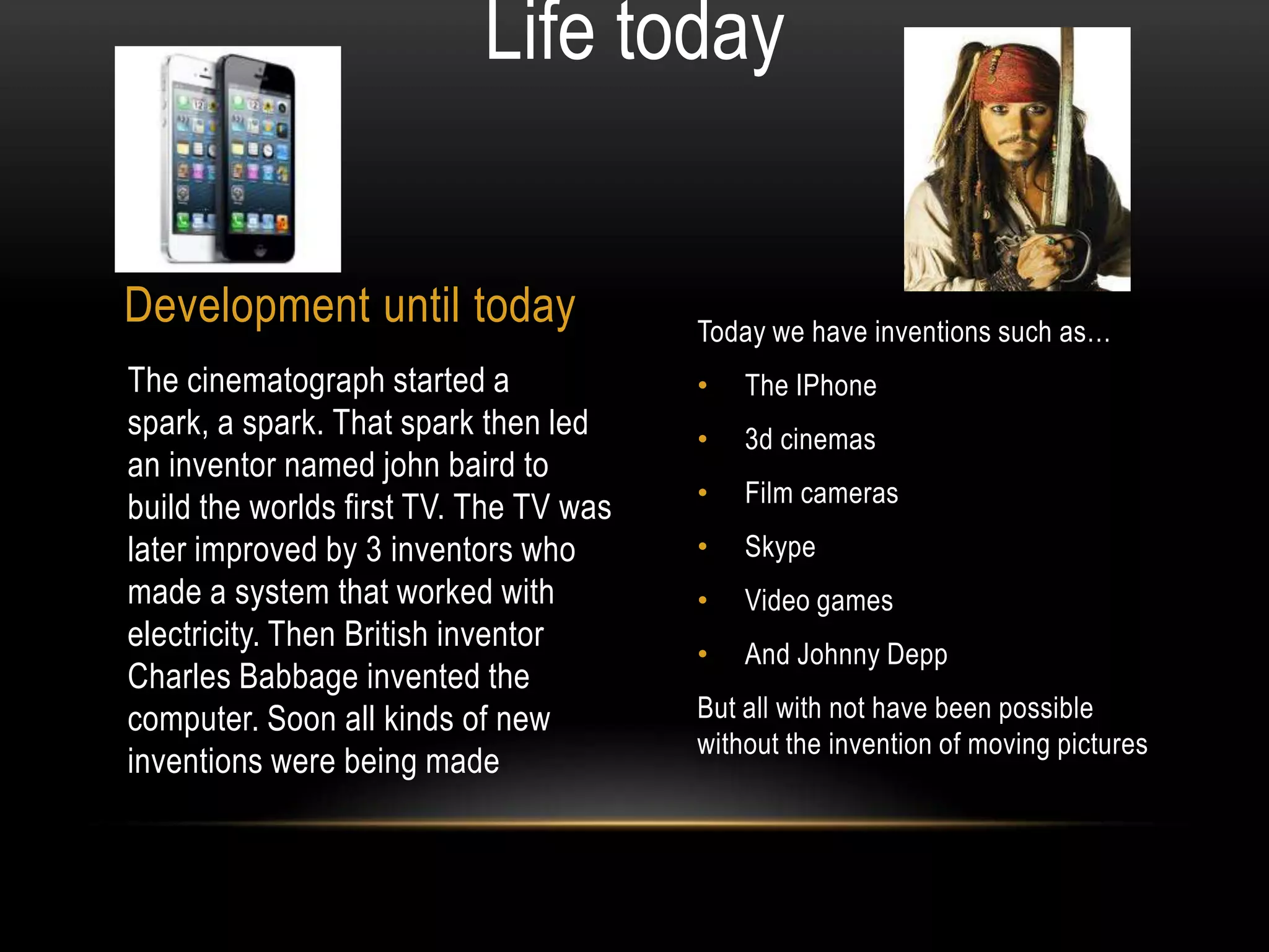 Moving Pictures Presentation | PPTX