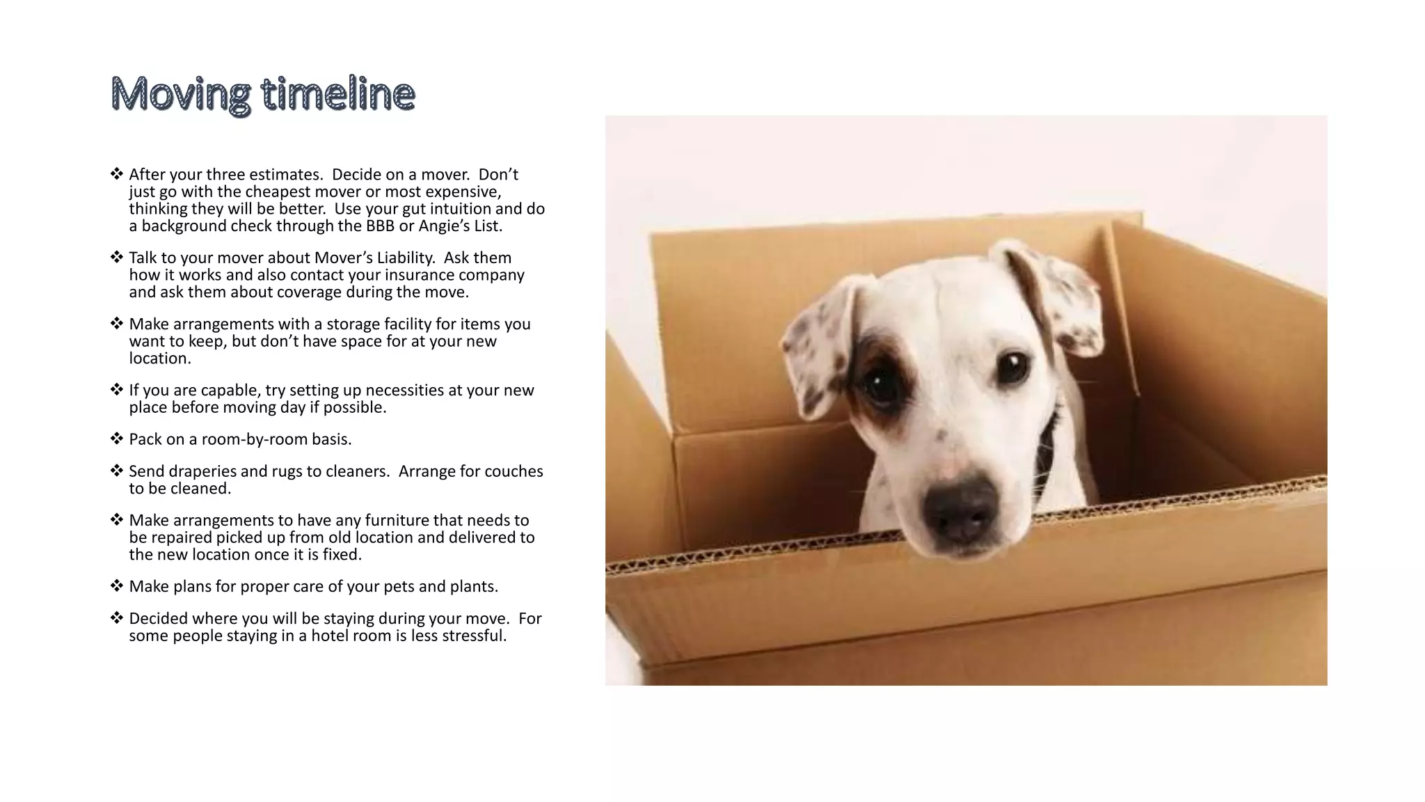 Moving slide show | PPT