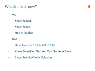 Moving from Stateful Components to Stateless Components | PPT