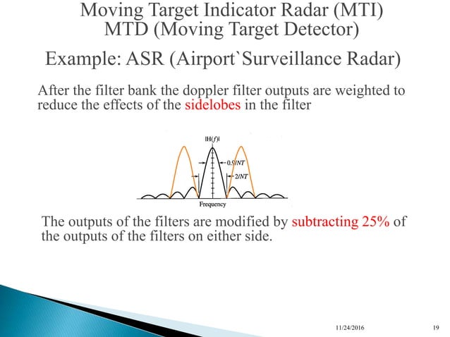 Moving target indicator radar (mti)part2 | PPTX | Digital Audio ...