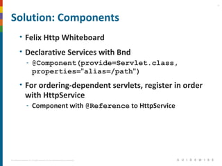 Moving the Guidewire platform to OSGi - Paul D'Albora | PPT