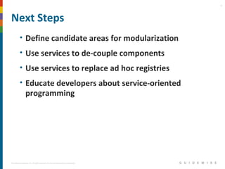 Moving the Guidewire platform to OSGi - Paul D'Albora | PPT