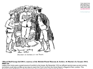 Last Post: The Postal Service in the First World War (Moving the Mail ...