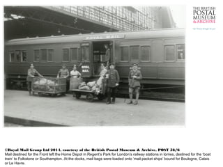 Last Post: The Postal Service in the First World War (Moving the Mail ...