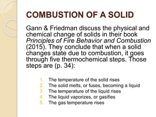 Moving to Equilibrium - Burning Solids and Gases | PPT