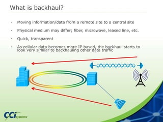 Moving To IP Backhaul | PPT