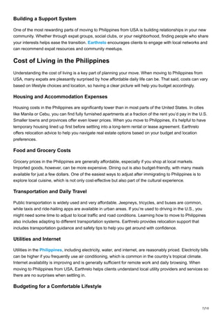 Moving to Philippines from USA – Step-by-Step Moving Guide | PDF