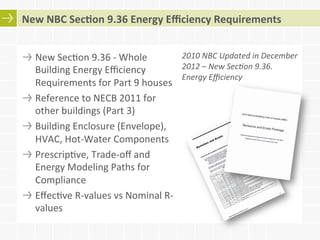 Moving Towards More Energy Efficient Wood Frame Building Enclosures | PDF