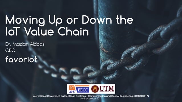 Moving Up or Down the IoT Value Chain | PDF