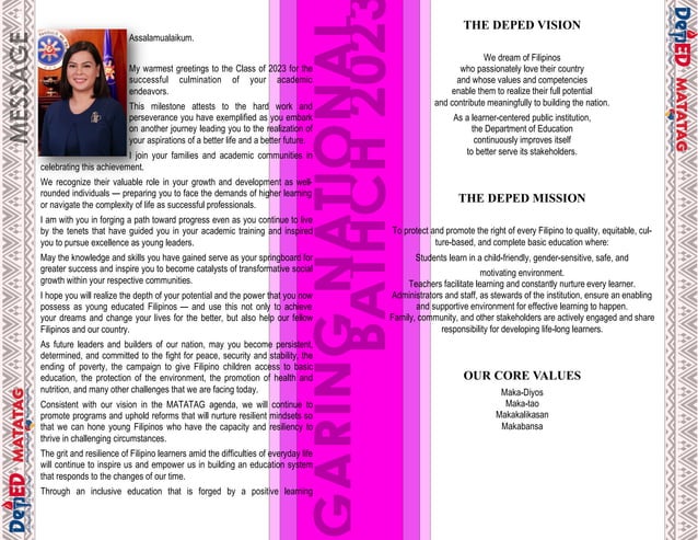 MOVING UP Program 2023.pdf | Graduation | Personal Celebrations & Life ...