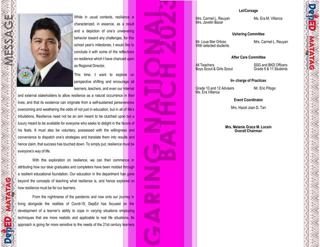 MOVING UP Program 2023.pdf | Graduation | Personal Celebrations & Life ...